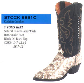 Tony Lama Snakeskin Boots