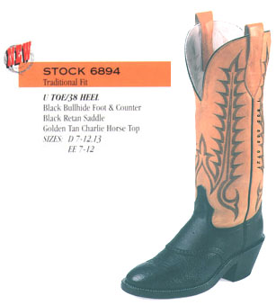 Tony Lama Bullhide Buffalo and Antelope